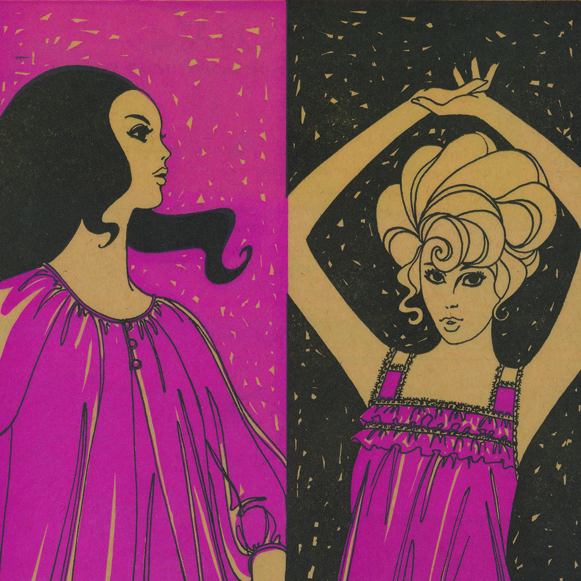 Drawing on the Past: Smashing Fashion! The 60s Illustration of Bonnie ...